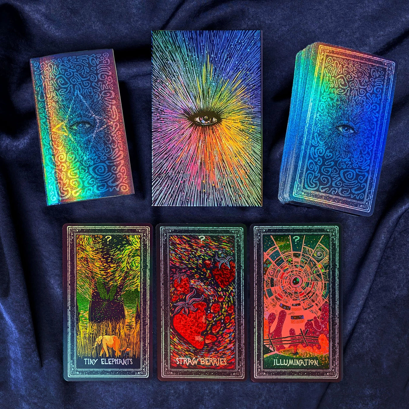 The Illuminated Prisma Visions Tarot (10Th Anniversary Edition ...