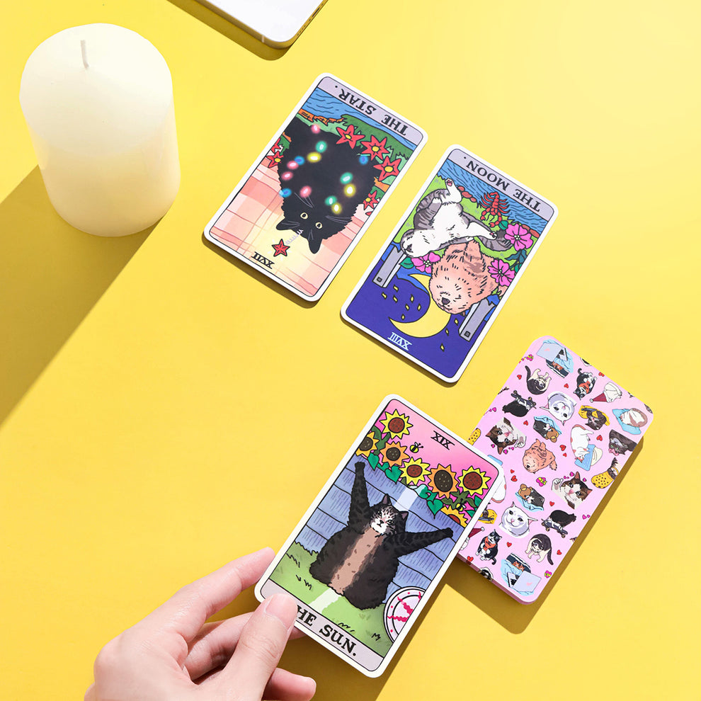 The Original Cat Meme Tarot by Ping Hatta Chonky Goods – Arcana Barcelona