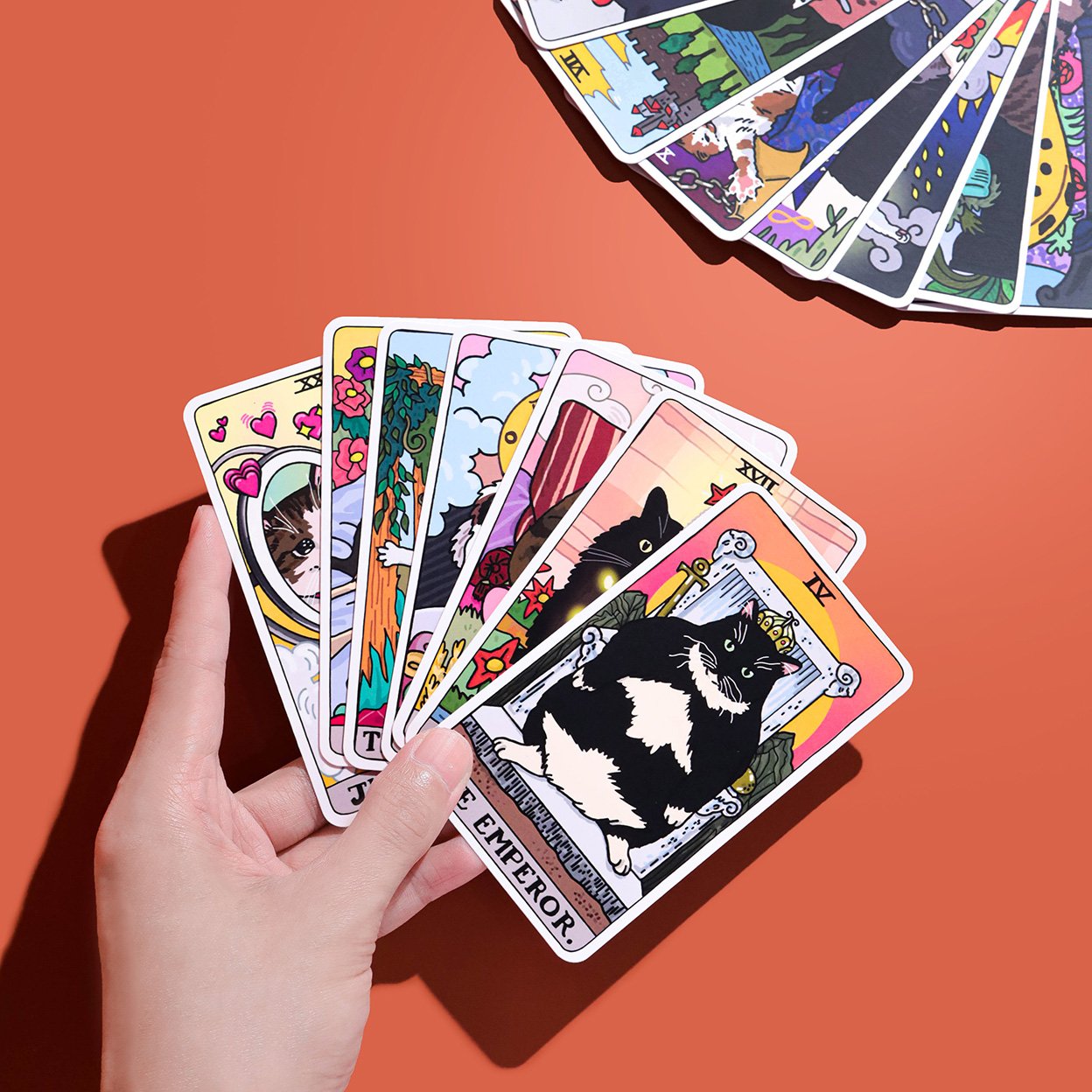 The Original Cat Meme Tarot by Ping Hatta Chonky Goods – Arcana Barcelona